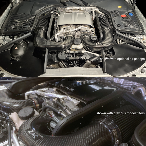 Home C63 Air Intake (W205) open style
