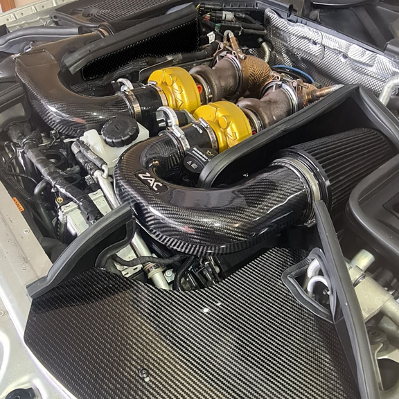 Home C63 Air Intake (W205) open style